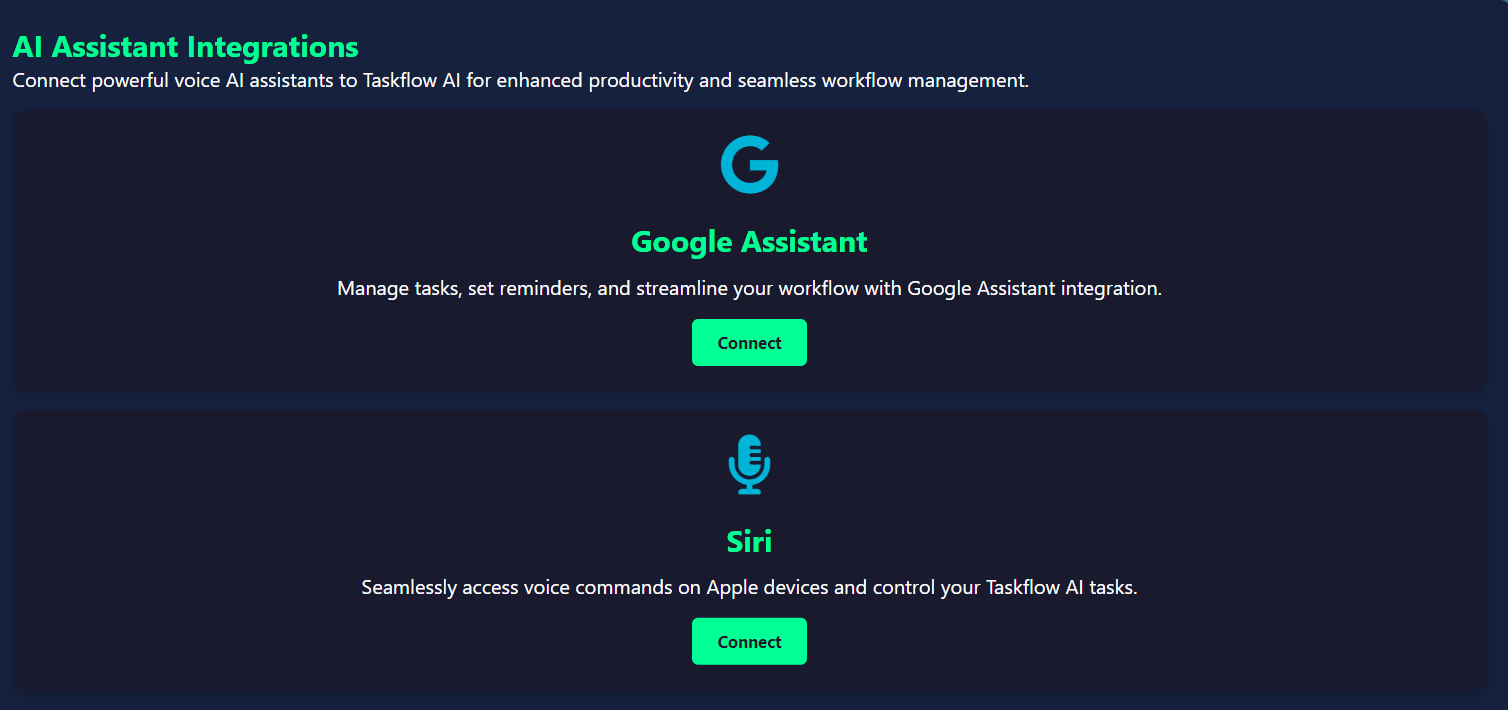 Gallery - TaskFlow AI